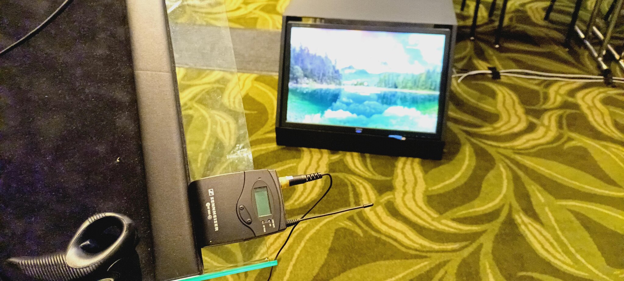 Floor Presentation Monitor Hire - Screen Hire for Presentation